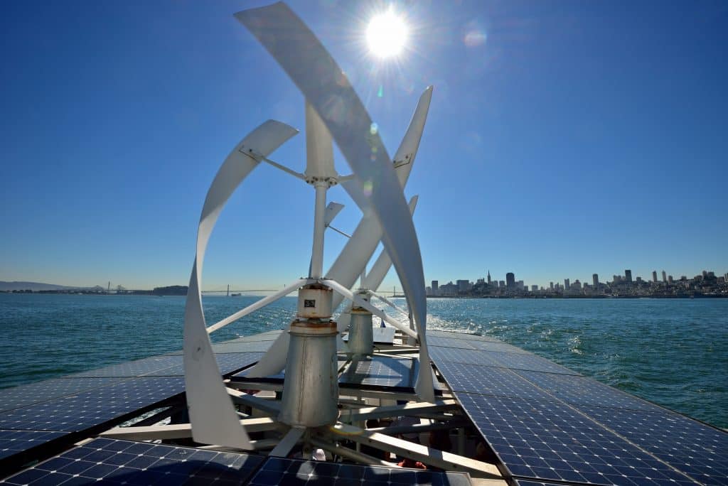 A 100% ecological prototype boat