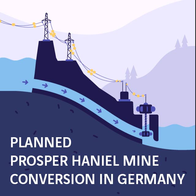 Planned Prosper Haniel mine conversion in Germany