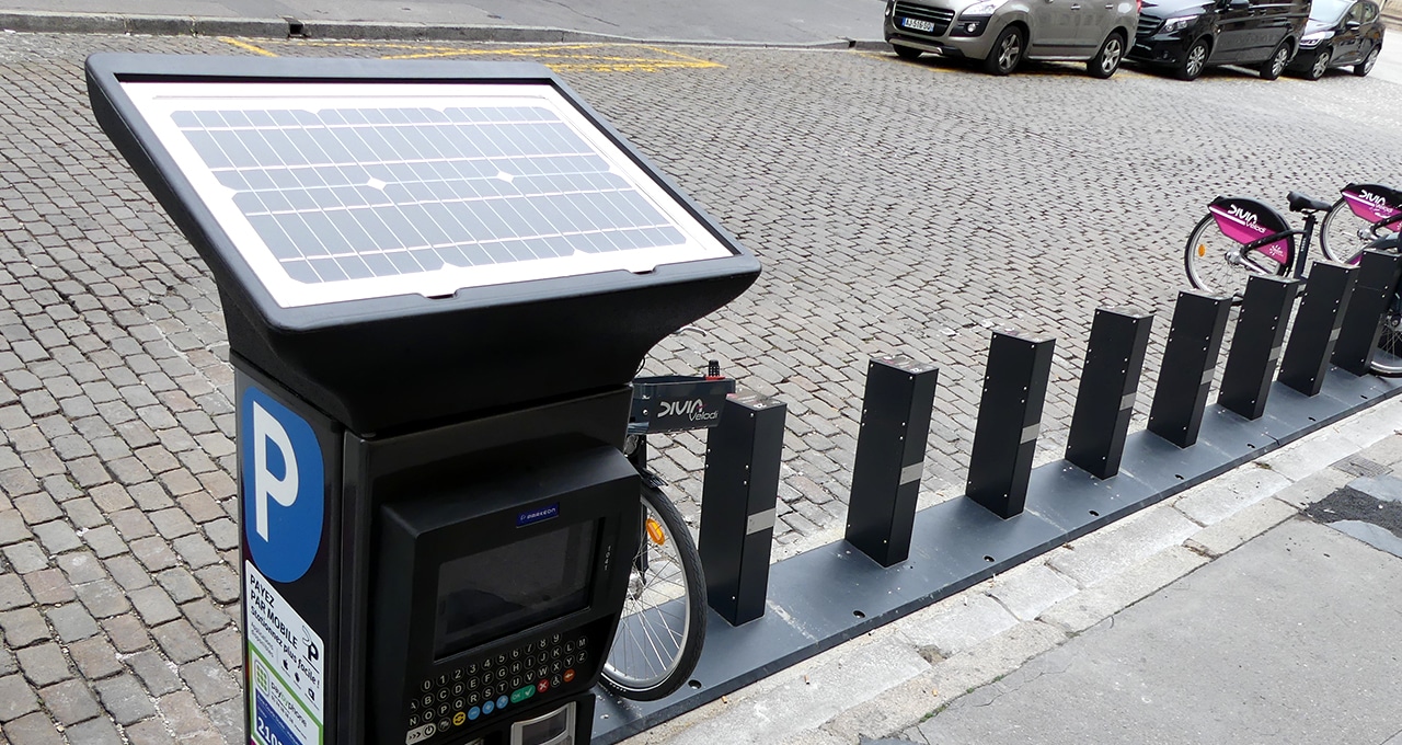 Citeos installs 150 solar-powered parking meters in Dijon