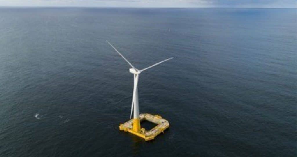 First satisfactory results for the Floatgen wind turbine