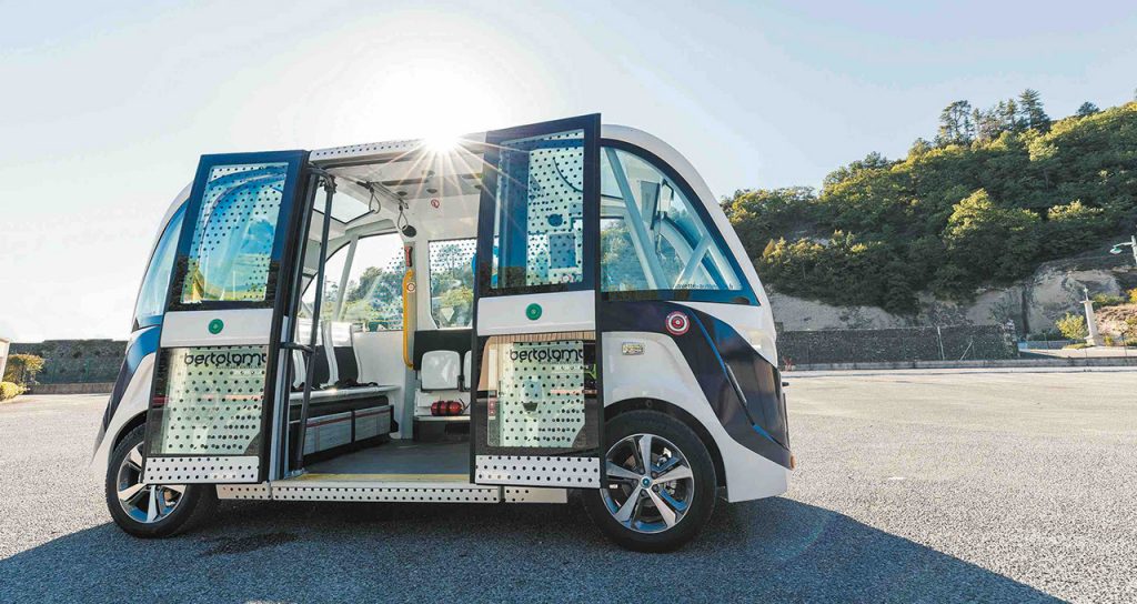 Autonomous shuttle buses, a mobility solution for rural areas