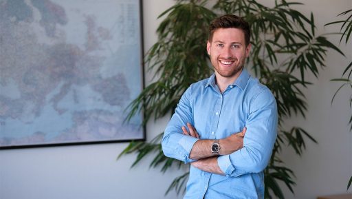 Portrait of Nicolas Bacos, HVAC project manager at VINCI Facilities Germany