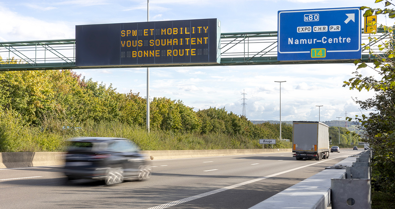 Roads monitored by intelligent platform in Wallonia