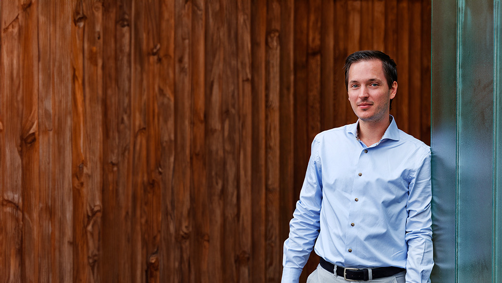 Portrait of Tjerk Alewijn, R&D coordinator BIM at Bosman Bedrijven