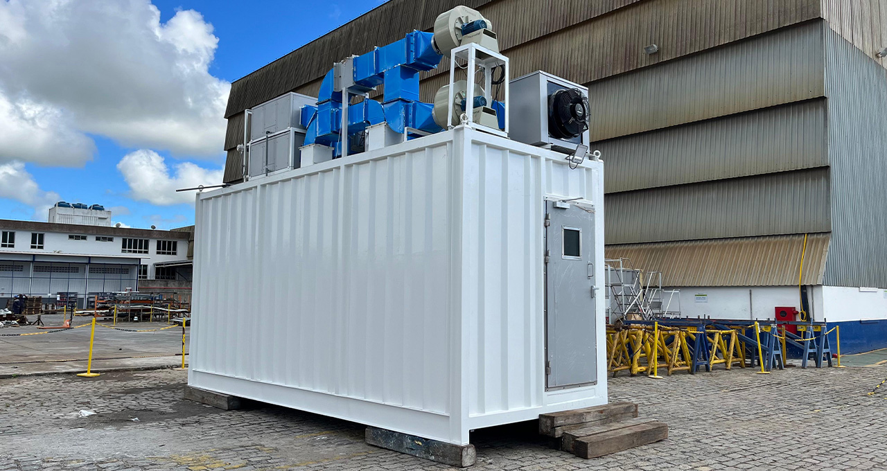 Test laboratories custom-designed for offshore oil exploration