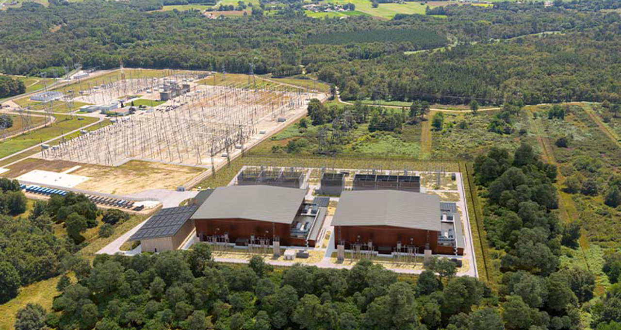 An electrical interconnection project between France and Spain